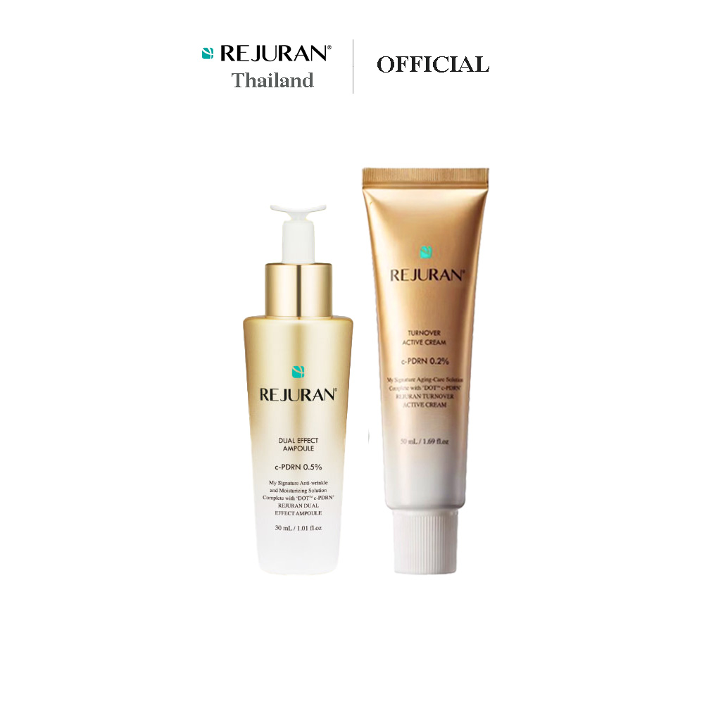 REJURAN TURNOVER ACTIVE CREAM 50 mL AND REJURAN DUAL EFFECT AMPOULE ...