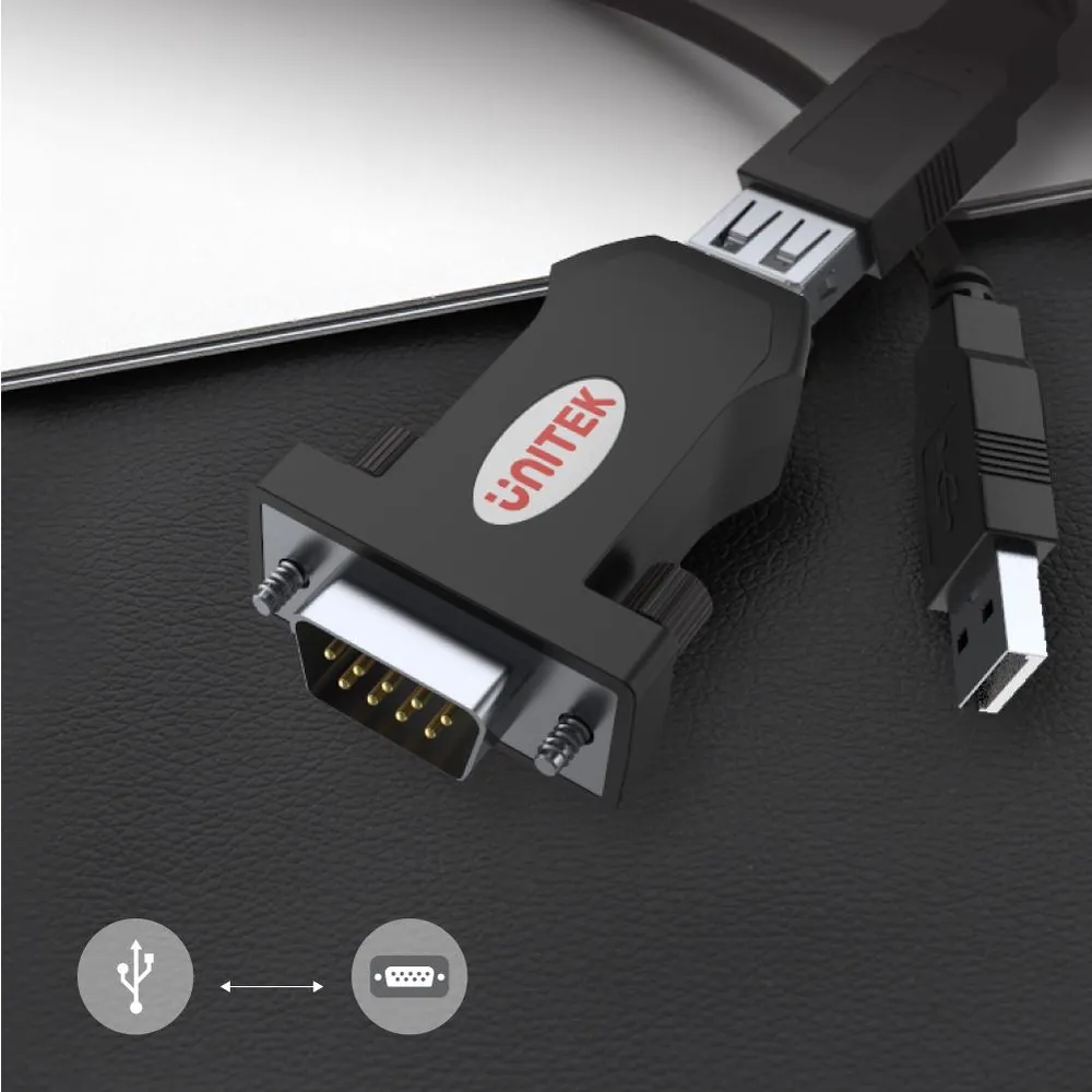 UNITEK USB to Serial Converter with A Data Cable [Y-109] ของแท้ ประกัน ...