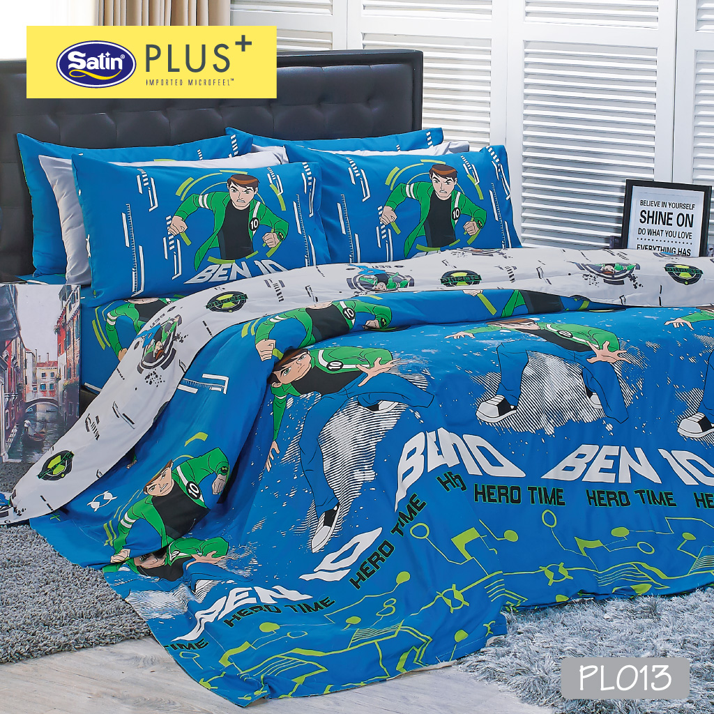 [KNOCK OUT SALE] Satin Plus ชุดเซท ผ้าปูทีนอน 6 ฟุต ผ้าปูที่นอน5ฟุต และ ...
