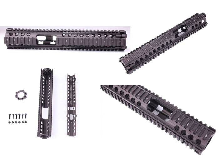 ชุดหน้า M4 MK18 RIS FSP 12นิ้ว (เปิดศูนย์) - PPC TACTICAL