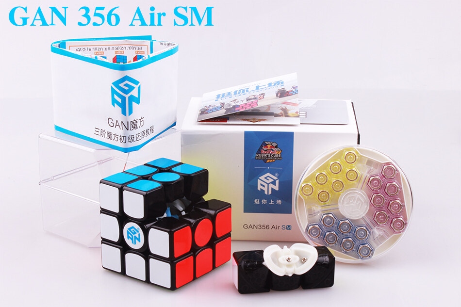 【September】 GAN 356 Air SM X 3x3x3 Magnetic Puzzle Magic Gans Cube ...