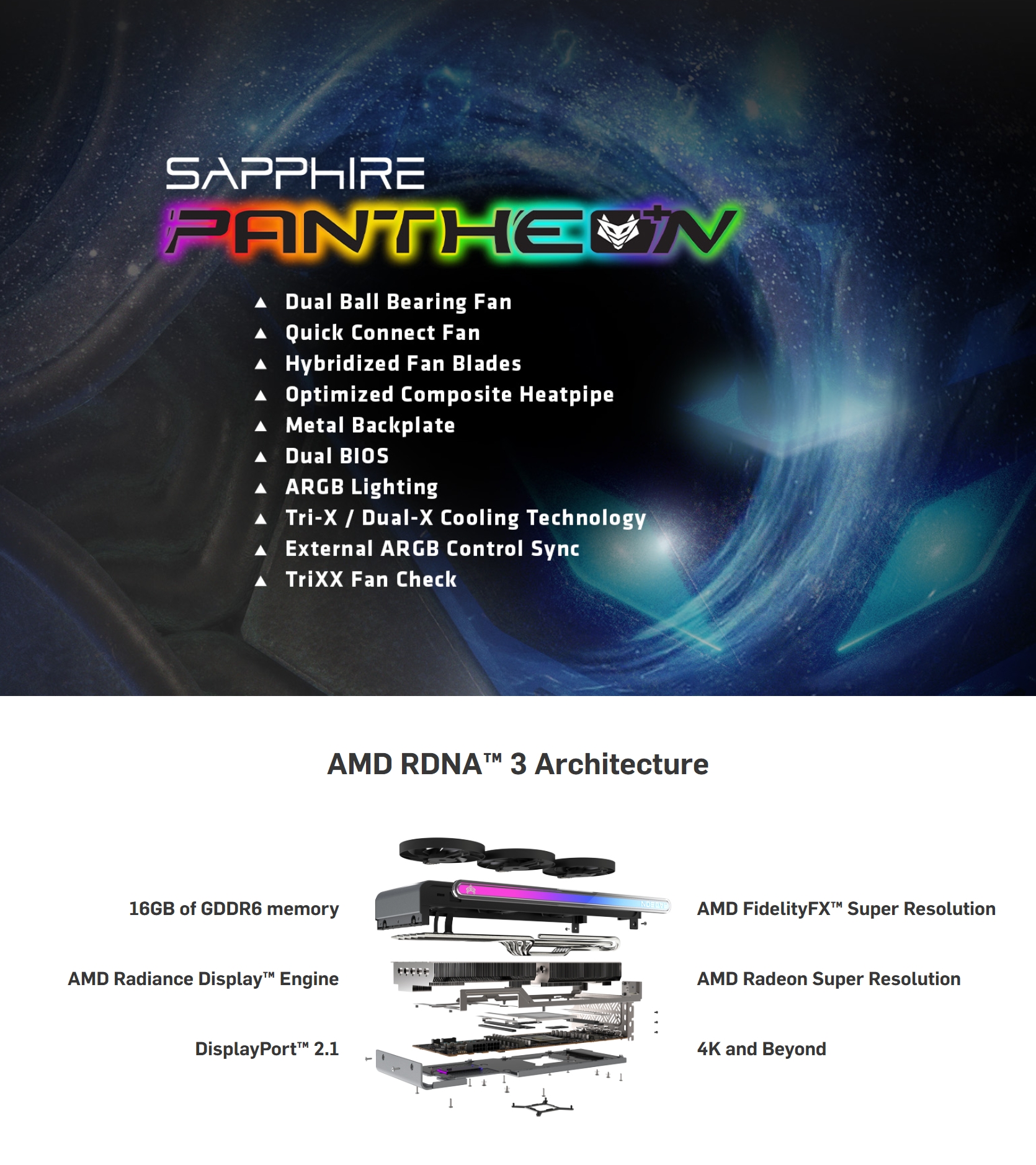 SAPPHIRE VGA NITRO+AMD RADEON RX7800 16GB GDDR6 การ์ดจอเกมมิ่ง ของแท้ ...