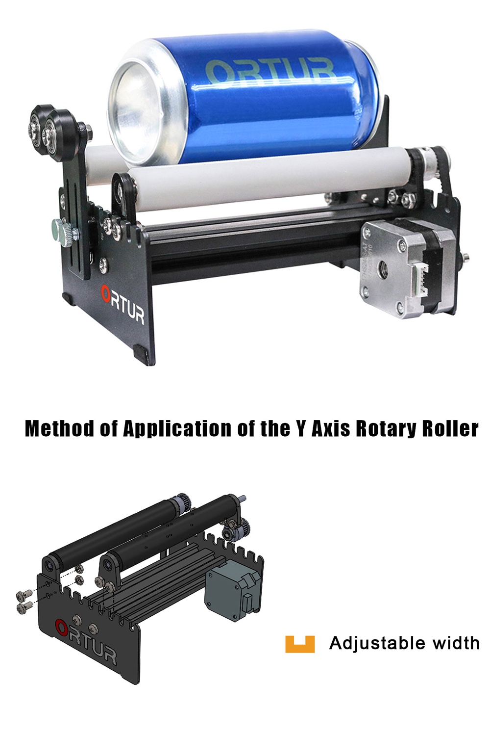 2023 NEW! Hot Selling ORTUR Laser Engraving Y-axis Rotary Roller Ortur ...