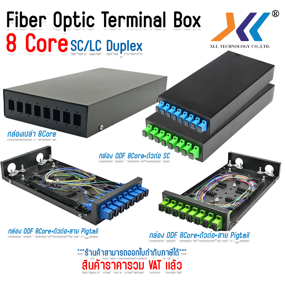 Fiber Optic Terminal Box 8 Core Sc/Lc Duplex Fiber Optic Cable Storage ...