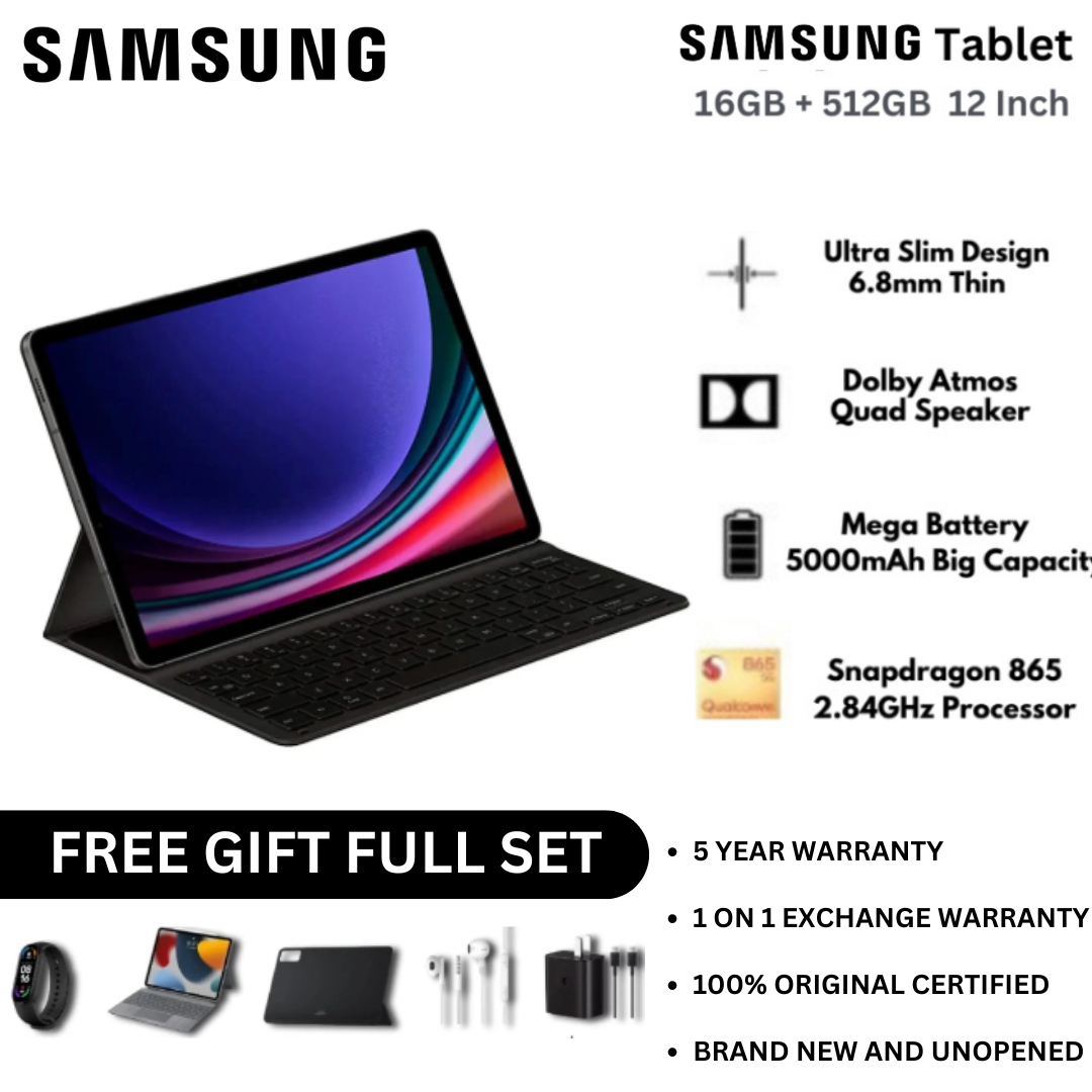 Samsung Tab (512 ROM + 16ram) processor Snapdragon 865 Android 12.0 ...