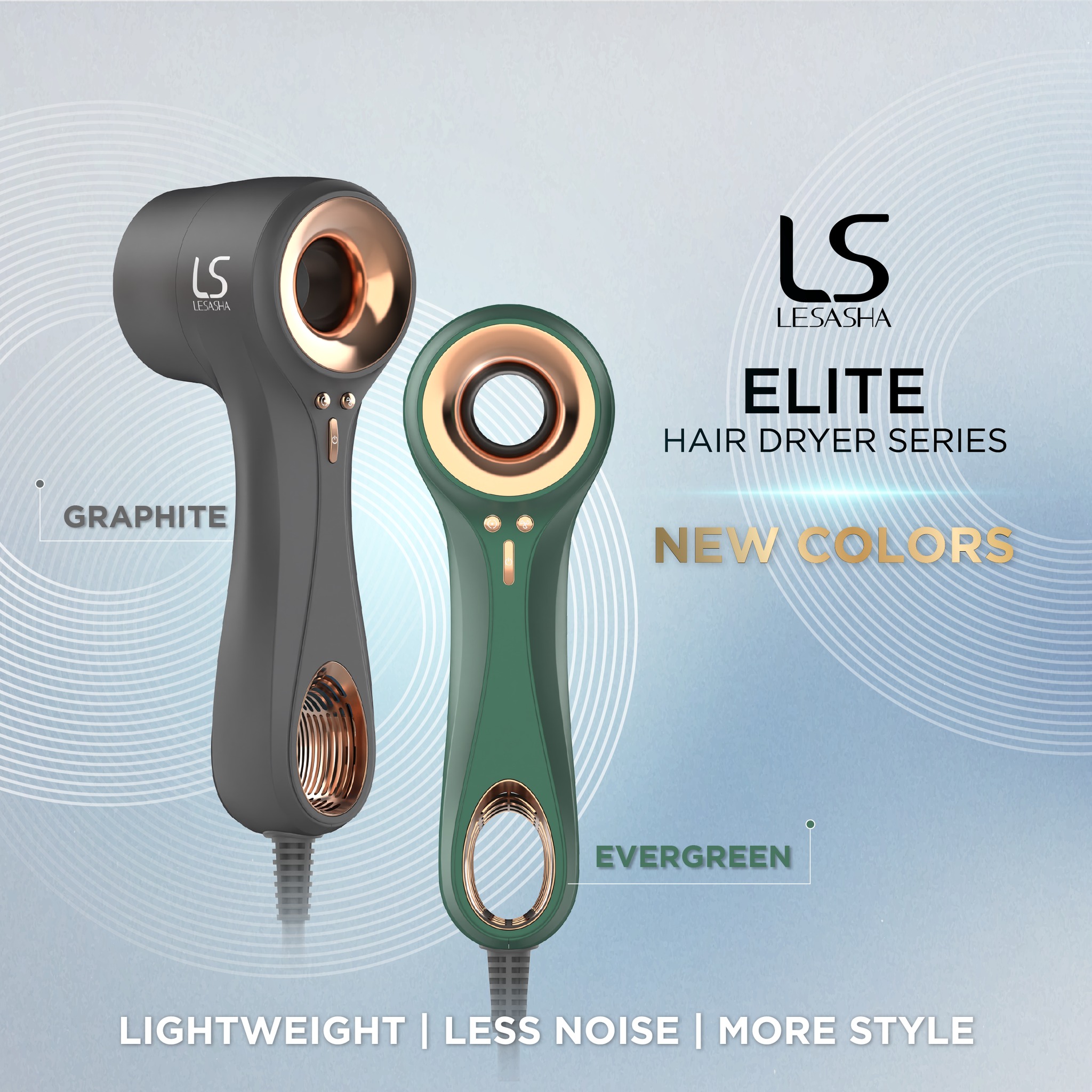 [MỚI] MÁY SẤY TÓC LESASHA ELITE (TRẮNG/OLIVE/RUBY) ĐỘNG CƠ BLDC 900W ...
