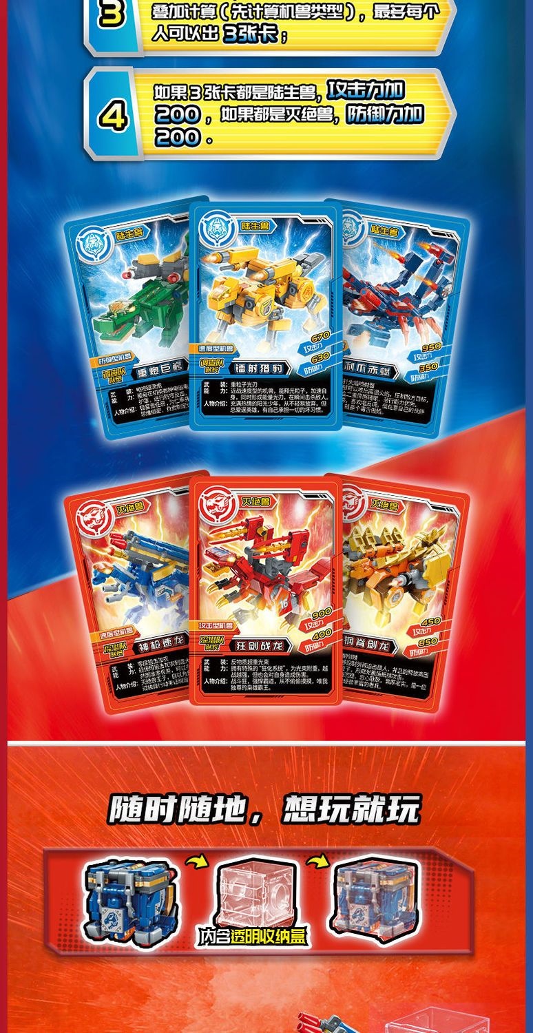 Compatible with LEGO super set change machine beast Rubik's Cube ...