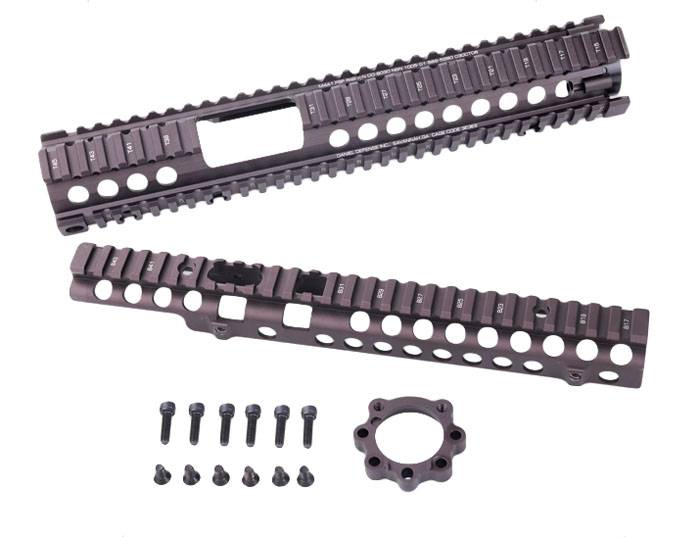 ชุดหน้า M4 MK18 RIS FSP 12นิ้ว (เปิดศูนย์) - PPC TACTICAL