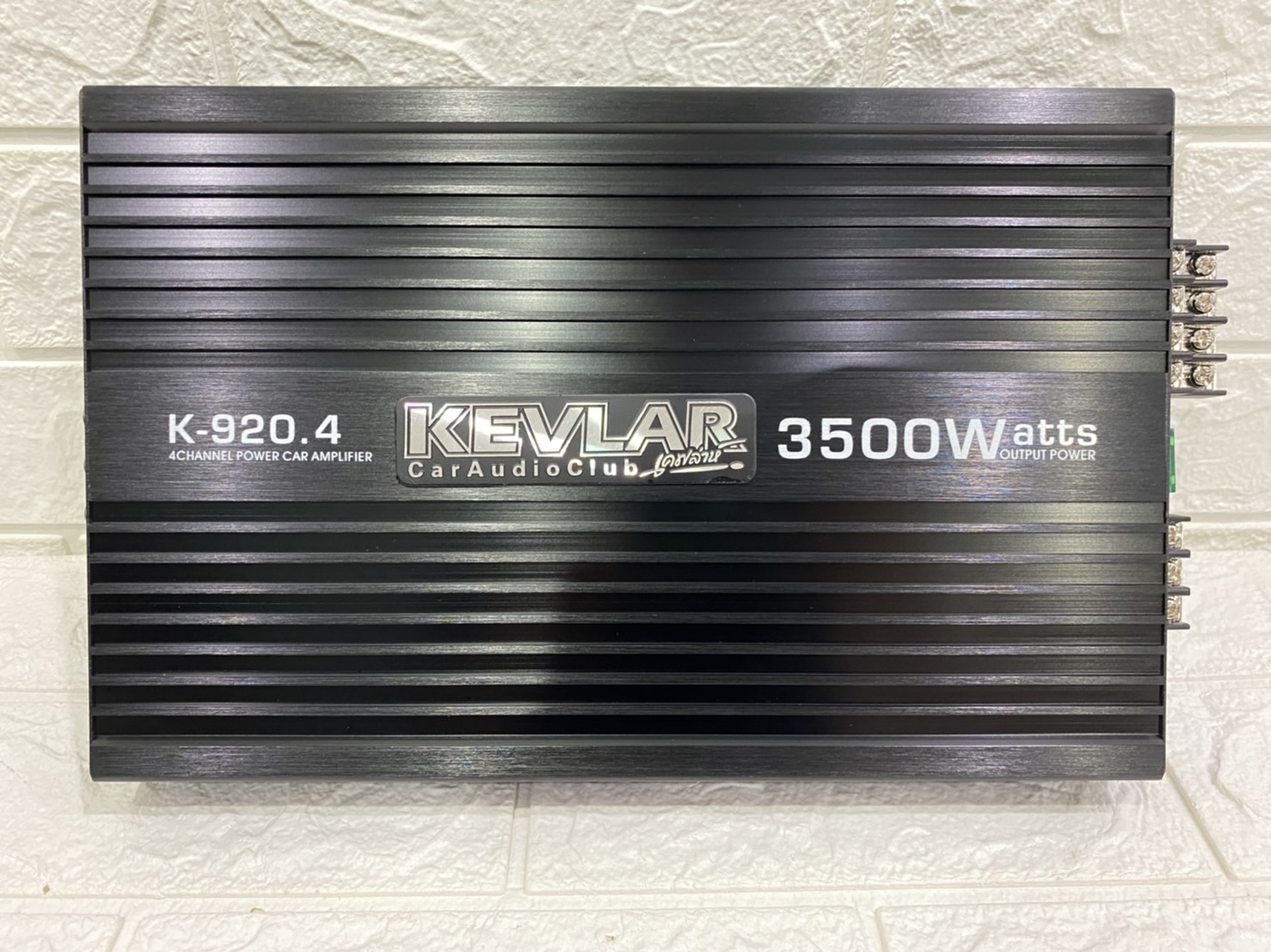 พาวเวอร์แอม KEVLAR K-920.4 4CH AB 3500w ขับกลางแหลม เสียงดี แบรนยอดนิยม ของใหม่ - galaxy audio