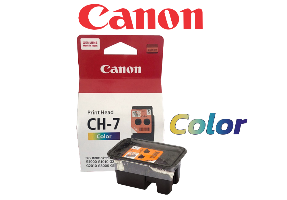 Canon CH-7 COLOR Print Head ตลับหมึกสำหรับเติมเครื่องปริ้น ตลับหมึกสี ...
