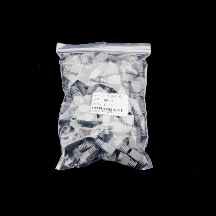 ۩ 100PCS Multi-color CAT5e Crystal Head Sheath Ethernet Cable ...