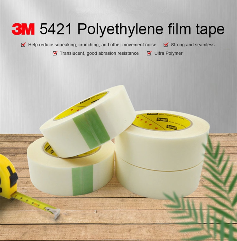 3M UHMW PE Film Tape 5421 Easy Die-cutting for Conveyor thick Reducing Wear Mechanical Equipment ...