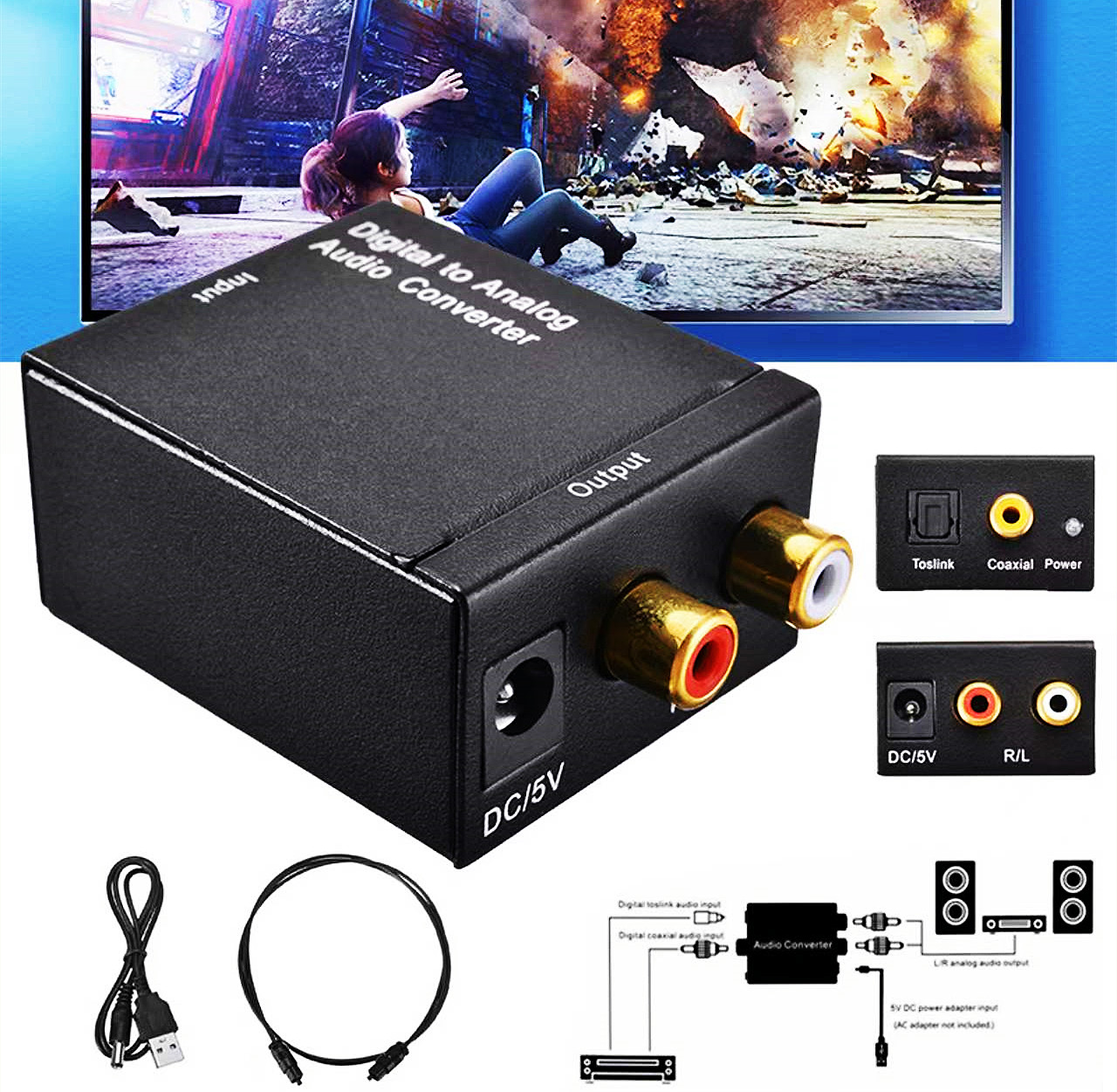 Optical Audio To Usb ราคาถูก ซื้อออนไลน์ที่ - มิ.ย. 2024 | Lazada.co.th