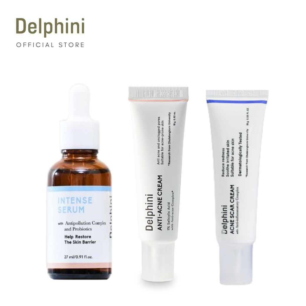 Perfect Rescue Set : Delphini Intense Serum with Anti-pollution complex ...