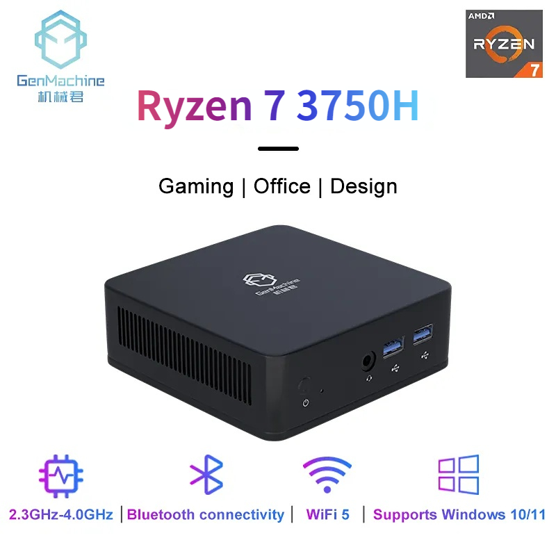 GenMachine Mini PC Intel 12th N100 Windows11 WIFI5 BT5.2 DDR4 8/16GB ...