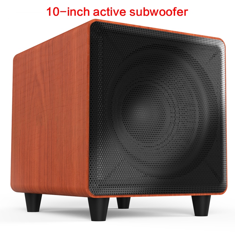 100W 300W High Power 10 Inch Active Subwoofer Subwoofer Speaker ...