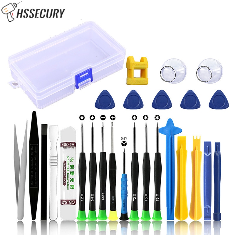 【CW】 26 in 1 Mobile Phone Repair Tools Kit Spudger Pry Opening Tool ...