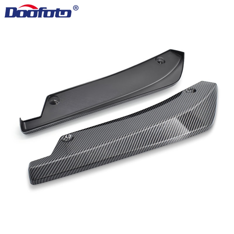 Universal Car front Rear Bumper Strip Lip Spoiler Diffuser Splitter Scratch Protector Carbon ...