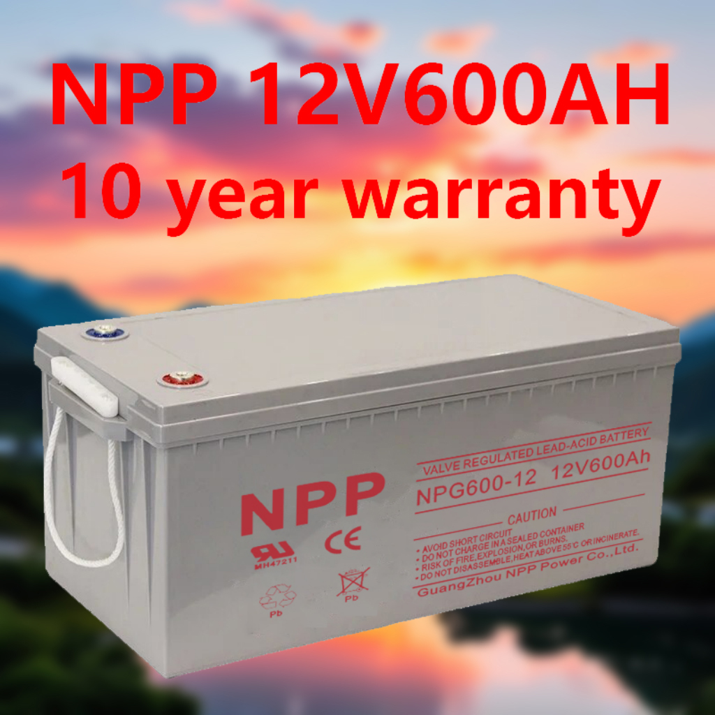 NPP solar battery 12v 600ah deep cycle Power Bank wireless POS system ...