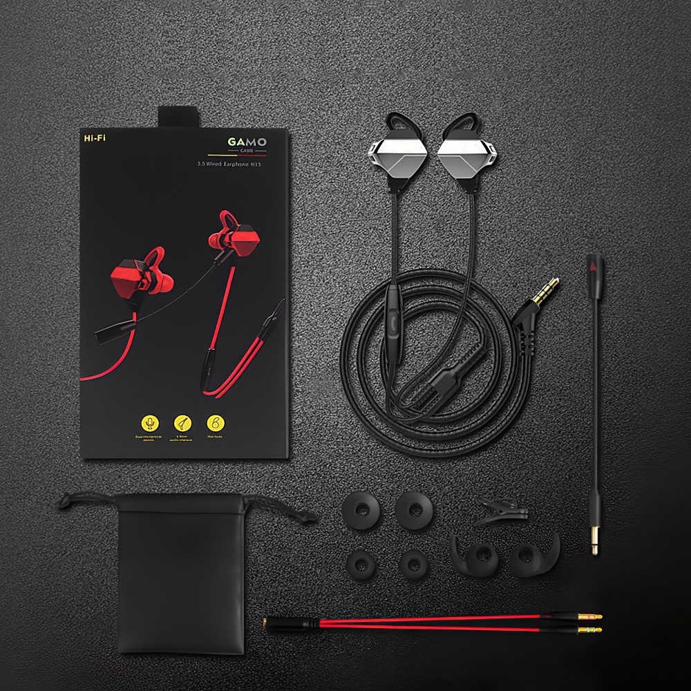 NEW GAMO Game G10 Earbud หูฟังเกมมิ่ง หูฟัง พร้อมไมค์ รองรับการใช้งาน ...