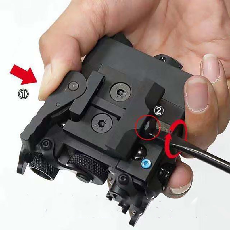 ไฟฉายเลเซอร์แดง IR DBAL-A2 บอดี้อะลูมิเนียม Sotac - PPC TACTICAL