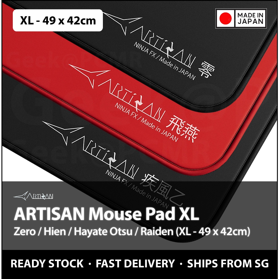 ARTISAN FX Gaming Mousepad XL (Hien / Zero / Hayate Otsu / Raiden) - XL ...