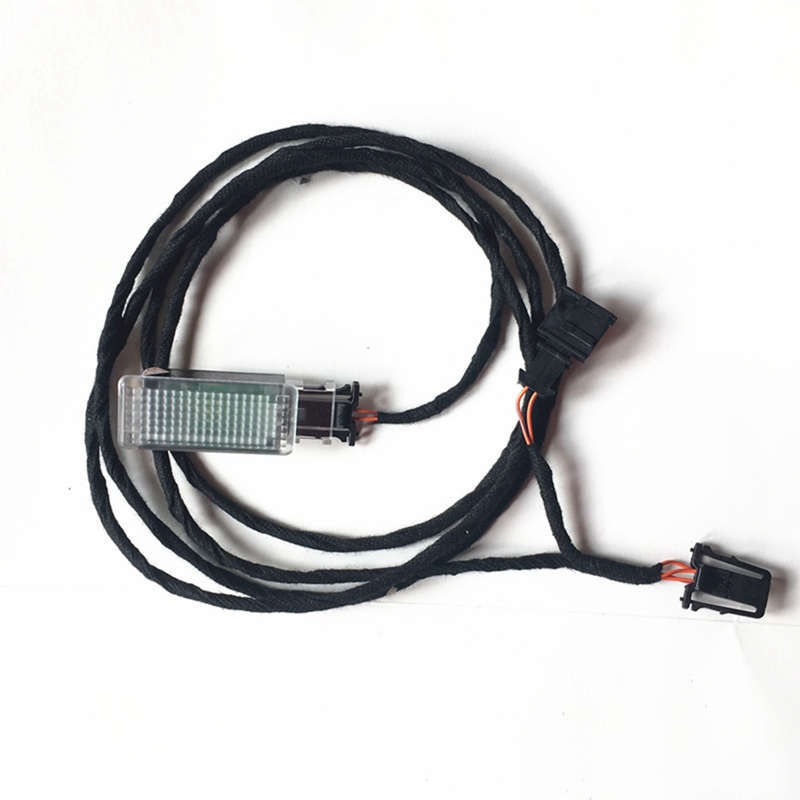 Promo LED Footwell Light Foot Lamp Cable Wiring for PASSAT B7 B8 CC Go ...