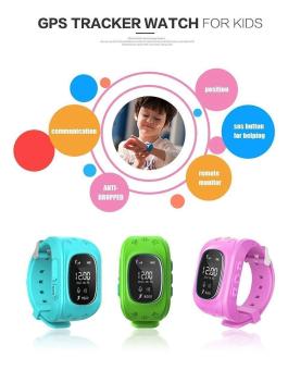 niceEshop Kids Safe GPS/GSM Watch Wristwatch SOS Call Anti Lost ...