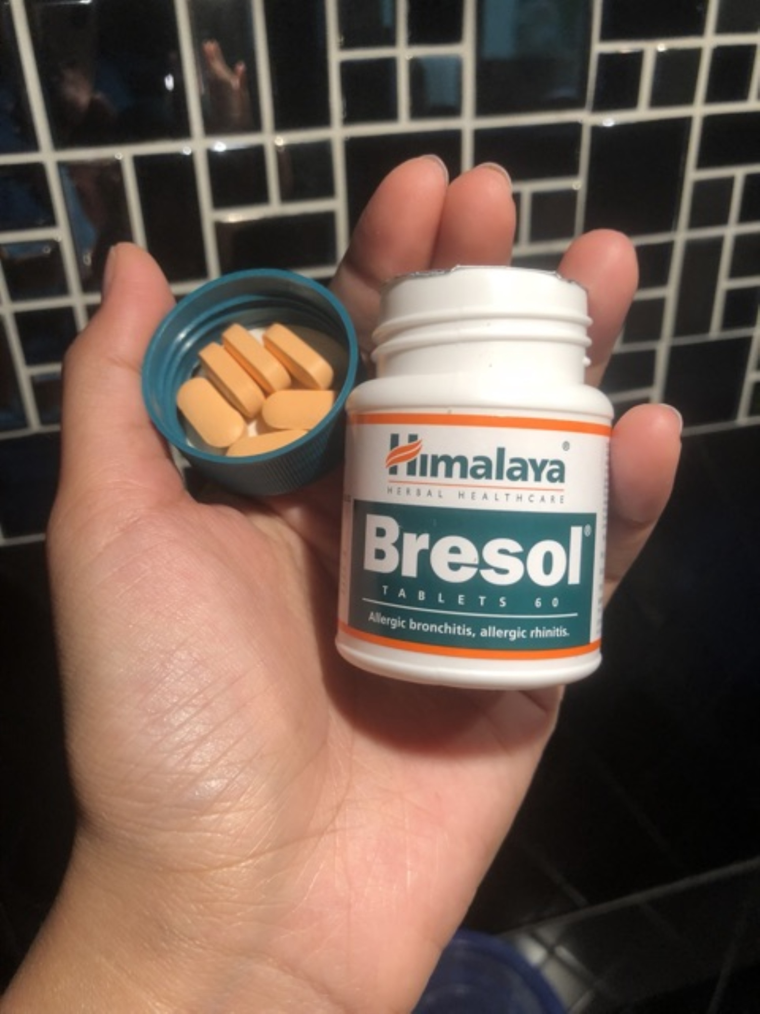 NEW Himalaya Bresol ลดอาการภูมิแพ้ ช่วยให้จมูกโล่ง (60เม็ด) | Lazada.co.th