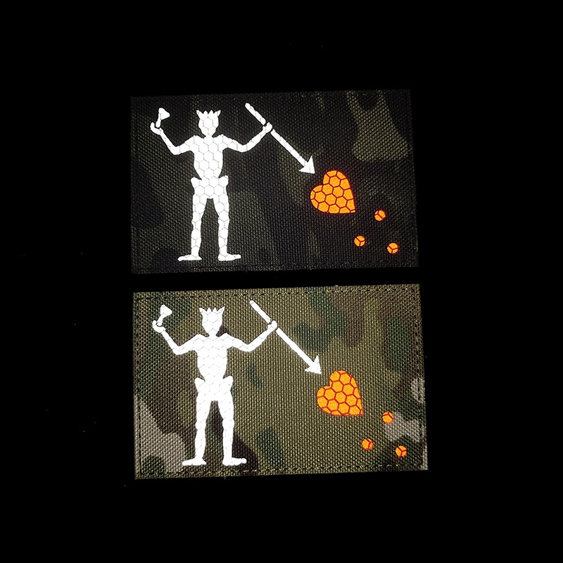 Us Team FlUs Team Flag Black Beard Blackbeard Pirate Flag Patch Edward ...