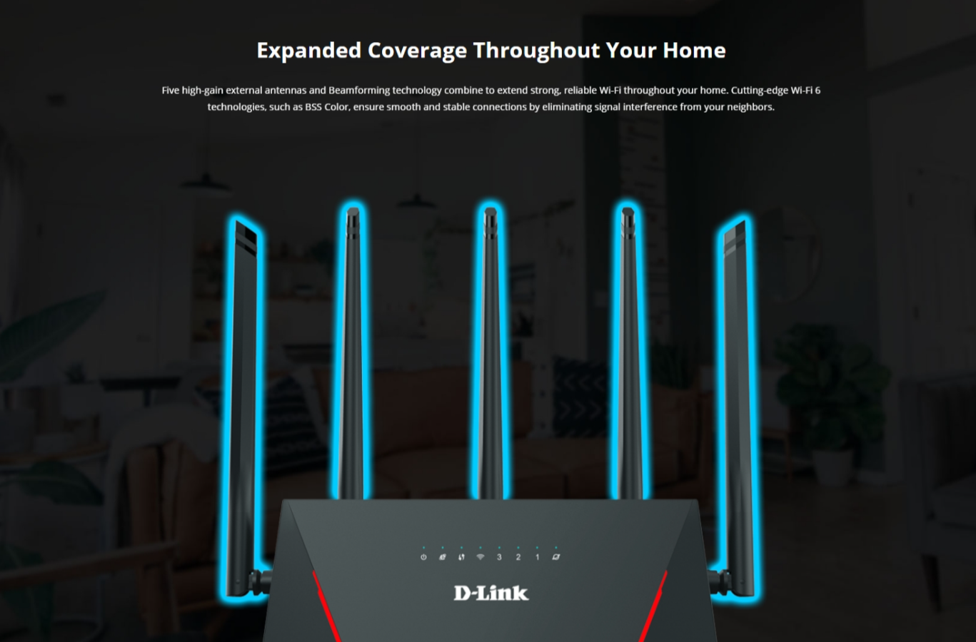 D-Link DIR-X3000Z AX3000 Mesh Gigabit Wireless Router เร้าเตอร์ Wi-Fi 6 ...