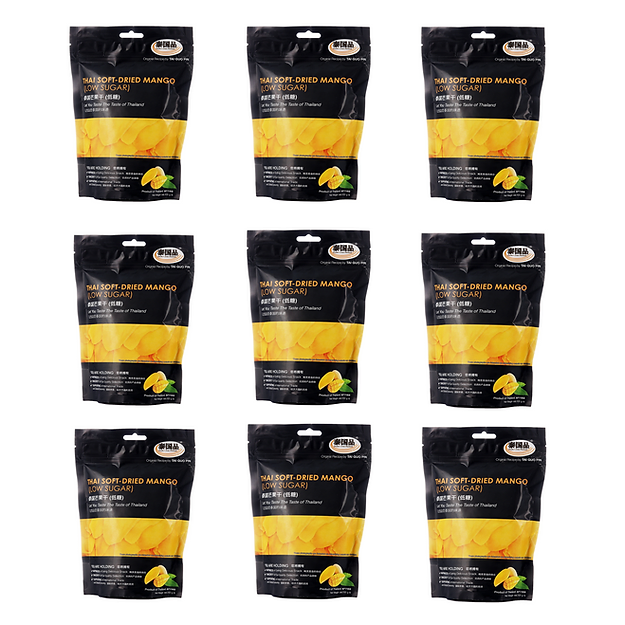 (9PCs) TAI GUO PIN THAI SOFT-DRIED MANGO (LOW SUGAR) 200 g ราคาถูก ...