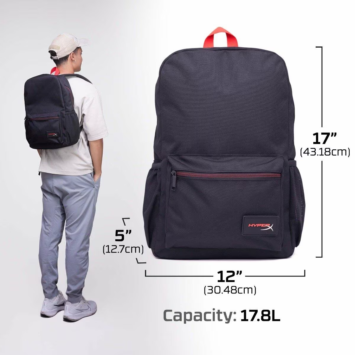 HyperX Delta Gaming Backpack [8C524AA] กระเป๋าเป้ ของแท้ ประกันศูนย์ 2ปี