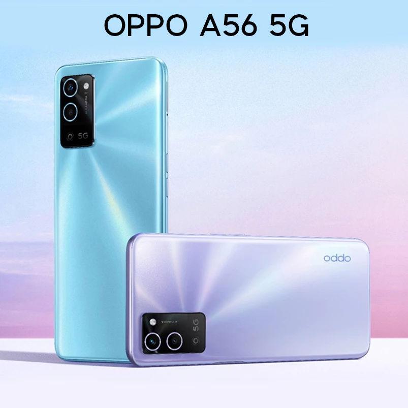 OPPO A56 (RAM 8, ROM 256 GB) สแกนนิ้วด้านข้าง (ชาร์จเร็ว 10 วัตต์) หน้าจอ 6.5 นิ้ว ENDOI12 รับ ...