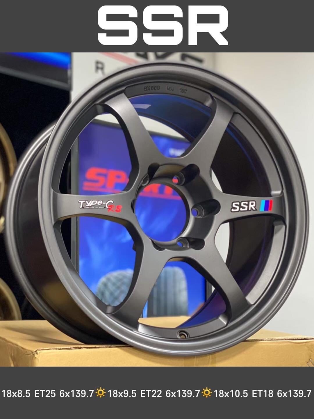 ล้อแม็กใหม่ - SSR - งาน KAYS - สีเทา - ขอบ 18 หน้ากว้าง 8.5 x 8.5 x 6รู139 ET25/25 - ส่งฟรี ...