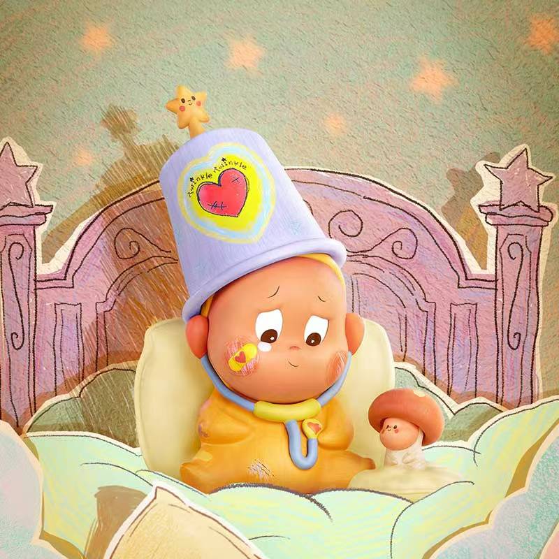 【Genuine】POP MART We Are Twinkle Twinkle Series Clear Figure