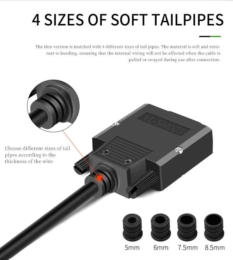 1pc DB26 Solder free Connector 26 pin 3 Row Male Female Plug Industrial ...