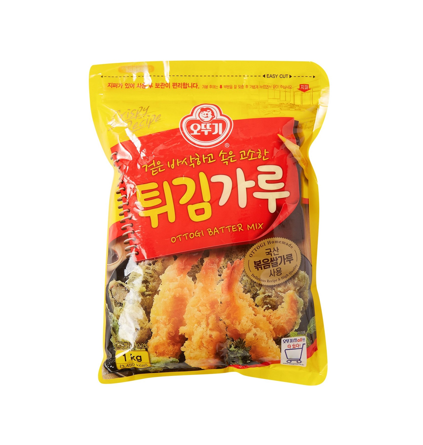 Ottogi Chicken Frying Mix 치킨튀김가루 แป้งทอดไก่กรอบเกาหลี 1kg ราคาถูก 169 ...