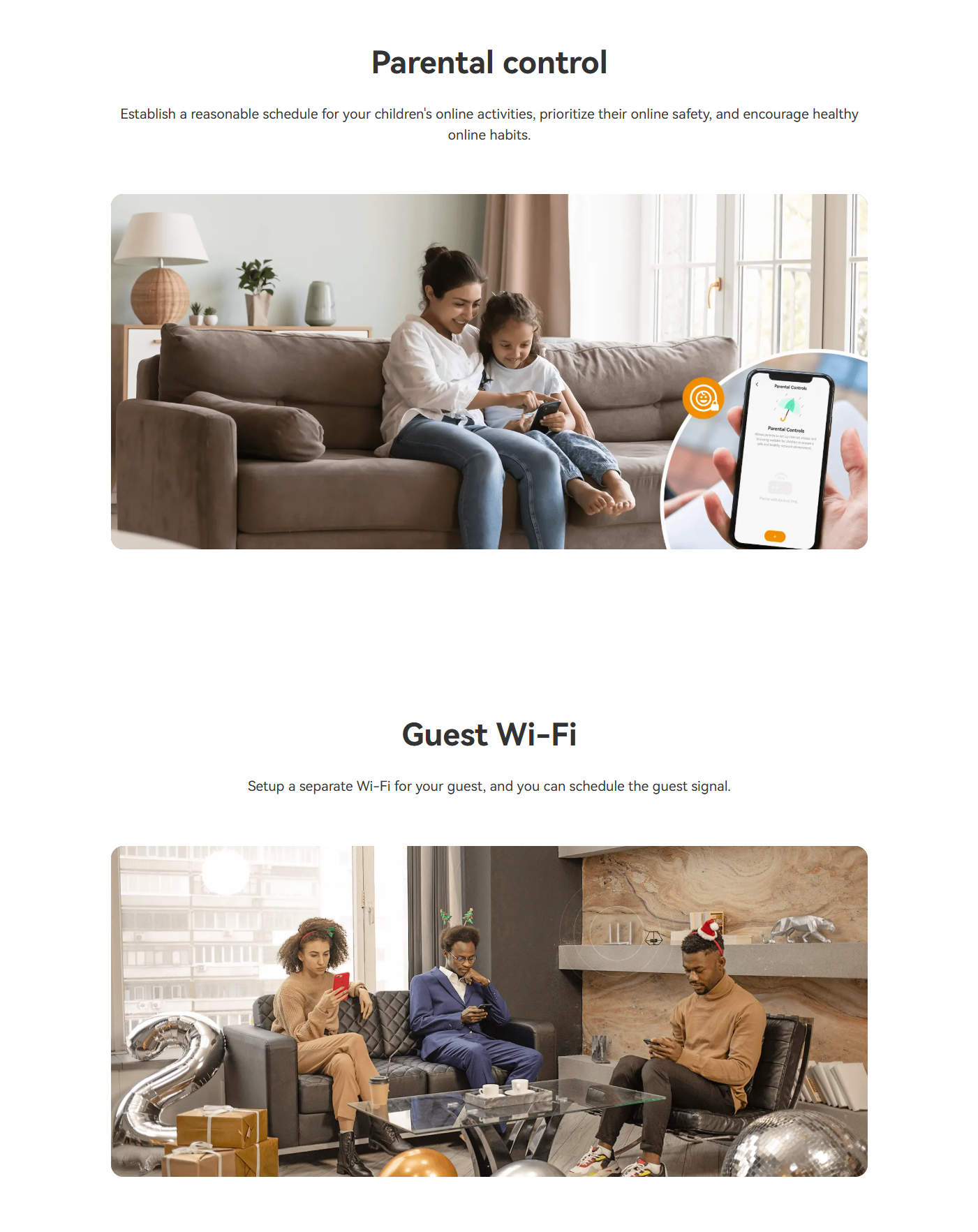 IMOU HR12F AC1200 Dual-Band Wi-Fi Router เร้าเตอร์ ของแท้ ประกันศูนย์ 2ปี