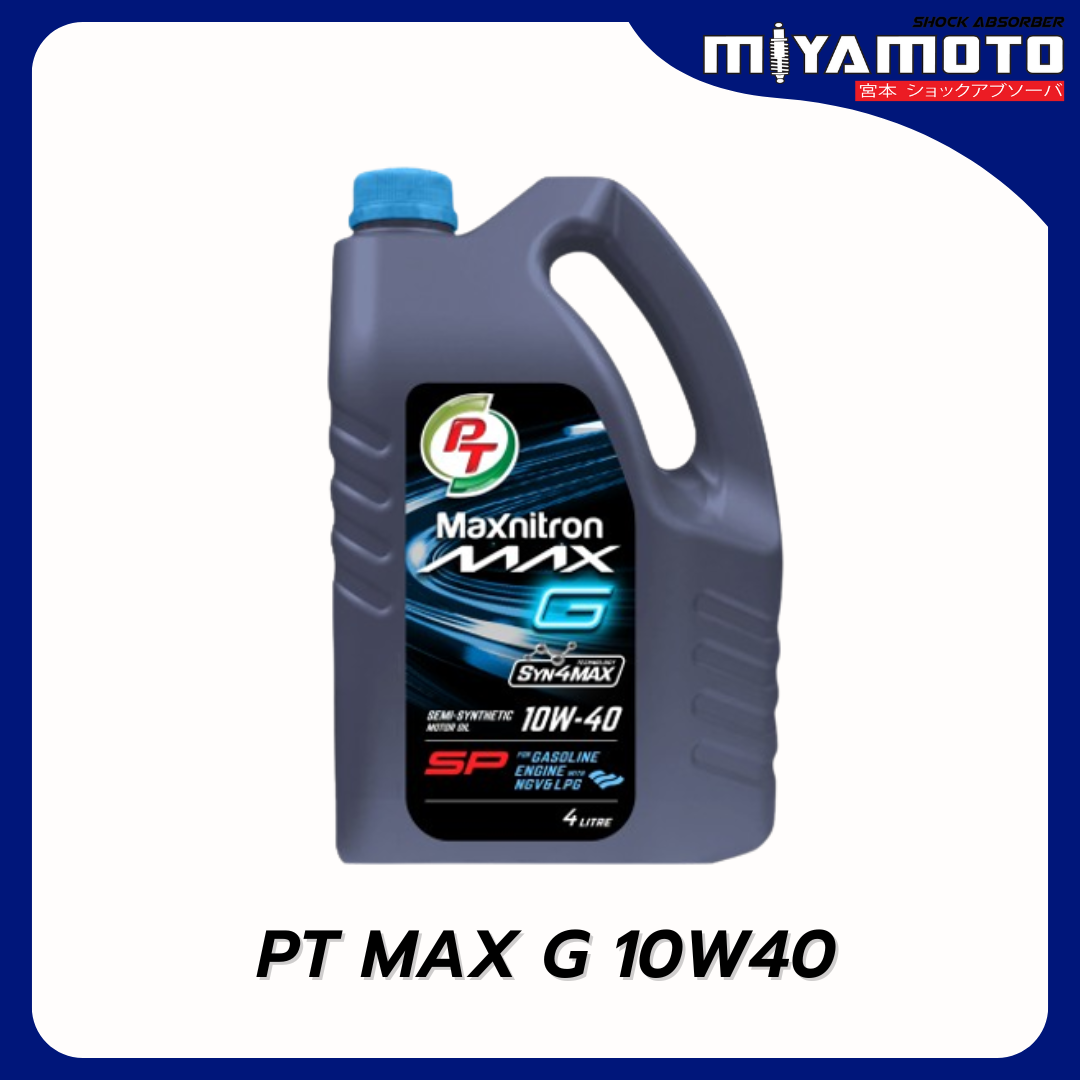 น้ำมันเครื่องเบนซิน สังเคราะห์แท้ PT Maxnitron Max ECO (0W-20) 3.5 ลิตร ...