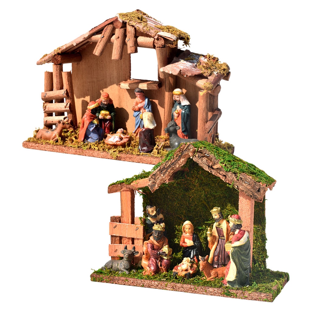 Sacred Family Nativity Figurine Easter Nativity Scene Set Statue Set ...