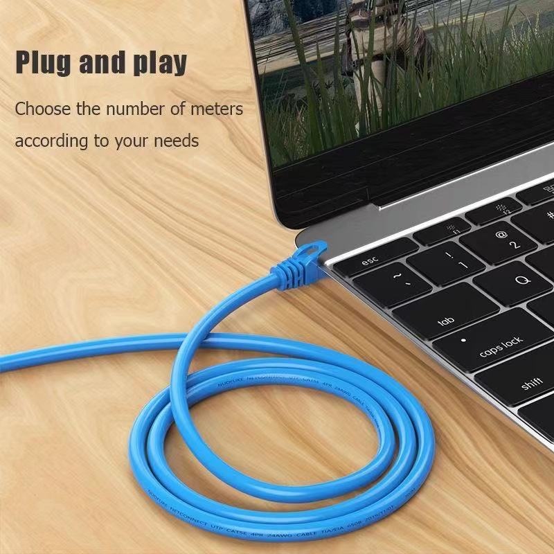 🔥🔥พร้อมส่ง LAN สายแลน CAT6 สายเคเบิลเครือข่ายเนทเวิร์ค Router/network ...