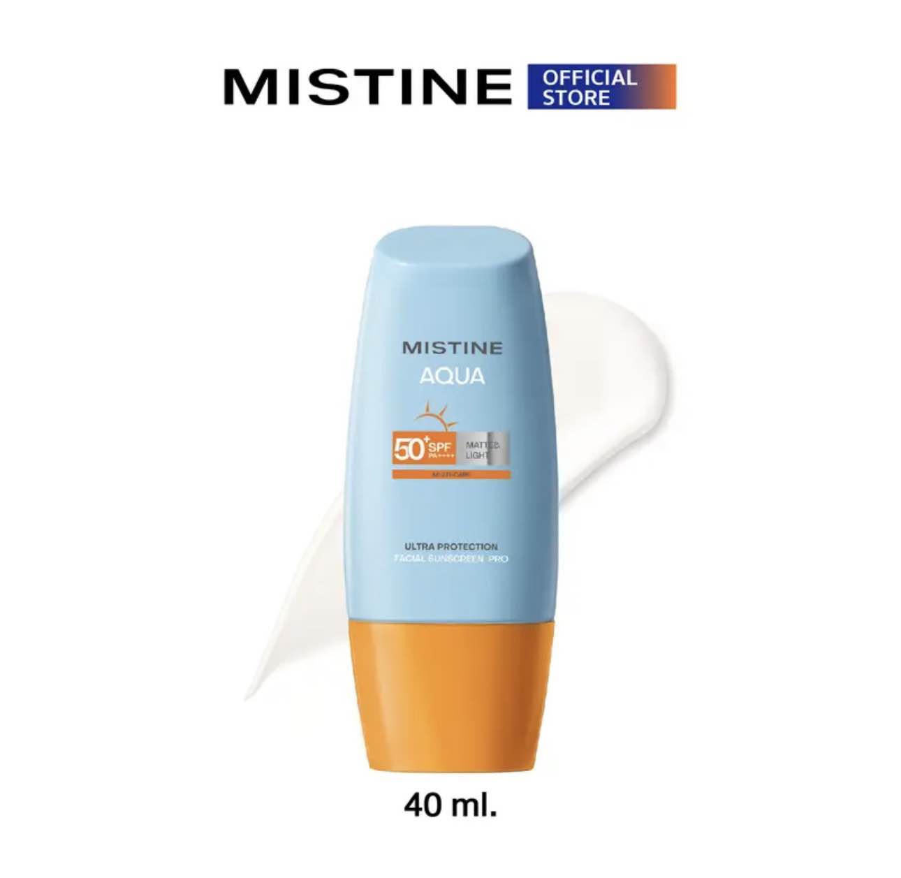 MISTINE AQUA BASE ULTRA PROTECTION MATTE&LIGHT FACIAL SUNSCREEN PRO ...