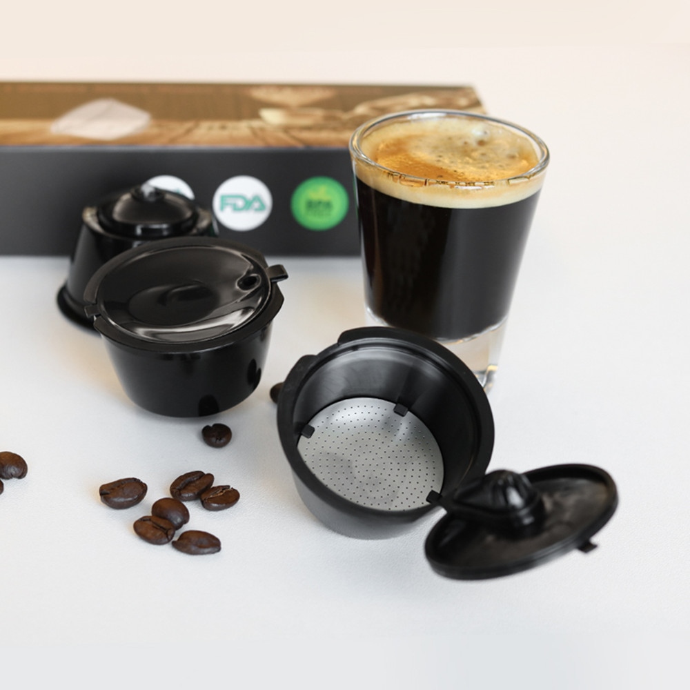 Reusable Coffee amp; Milk Foam Capsules For Nescafe Dolce Gusto ...