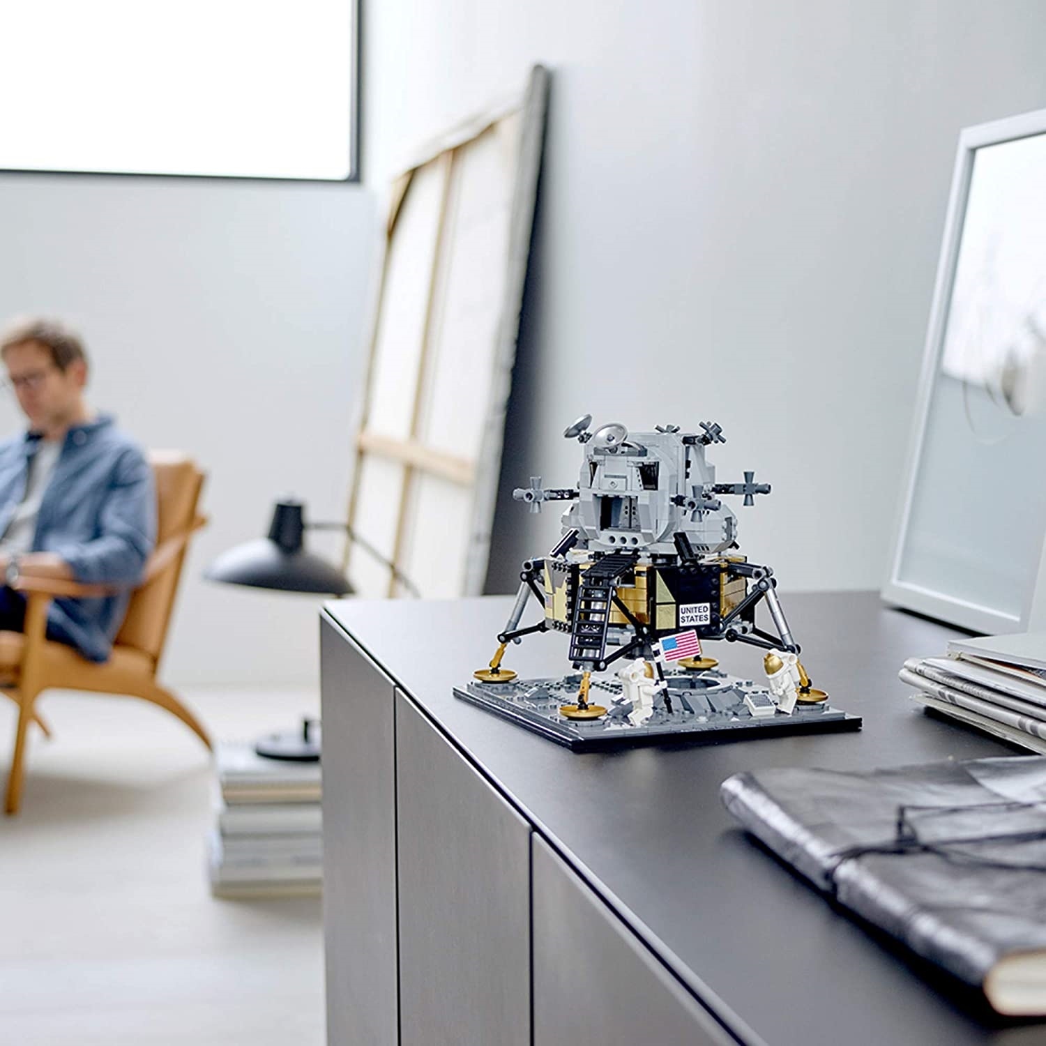 [LEGO] To assemble the lego as Apollo 11 lunar module space shuttle to ...