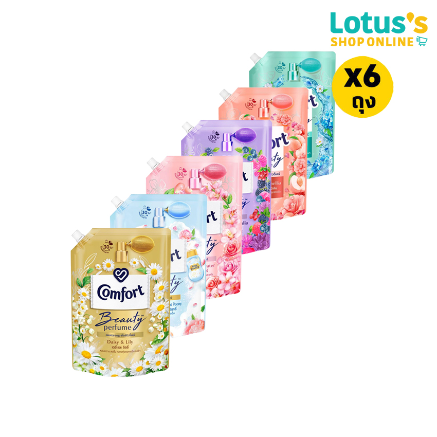 [TOTAL 2 BAGS] COMFORT ULTRA FABRIC SOFTENER 1250 ML. ราคาถูก 220 บาท ...