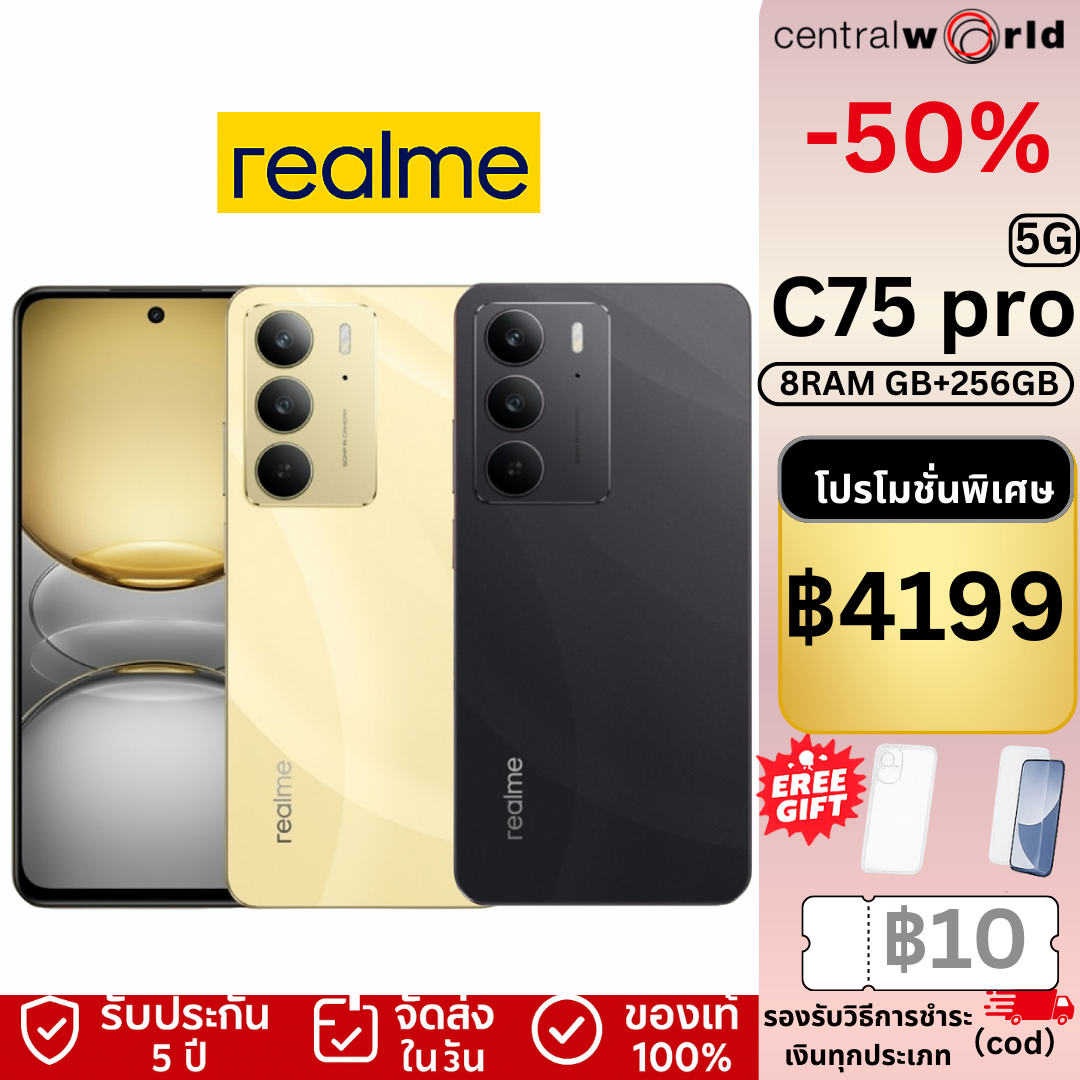 Special Promotions Now! The New Smartphone Realme C75 5g | Ram 8Gb ...