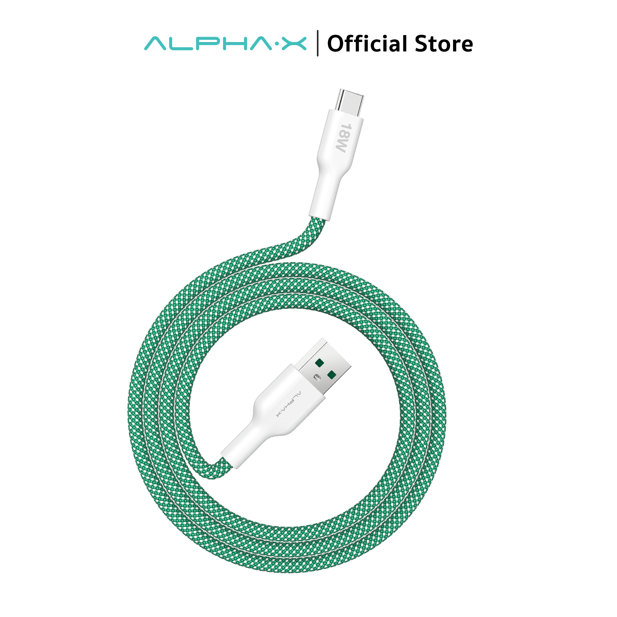 สายชาร์จเร็ว ALPHA-X ALUSB-CC2/CL2/2C/2L fast charge PD60W/27W type c ...