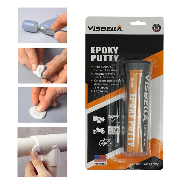 (ขนาด 57 g) VISBELLA กาวดินน้ำมัน กาวมหาอุด กาวอีพ๊อกซี่ Epoxy Putty ...