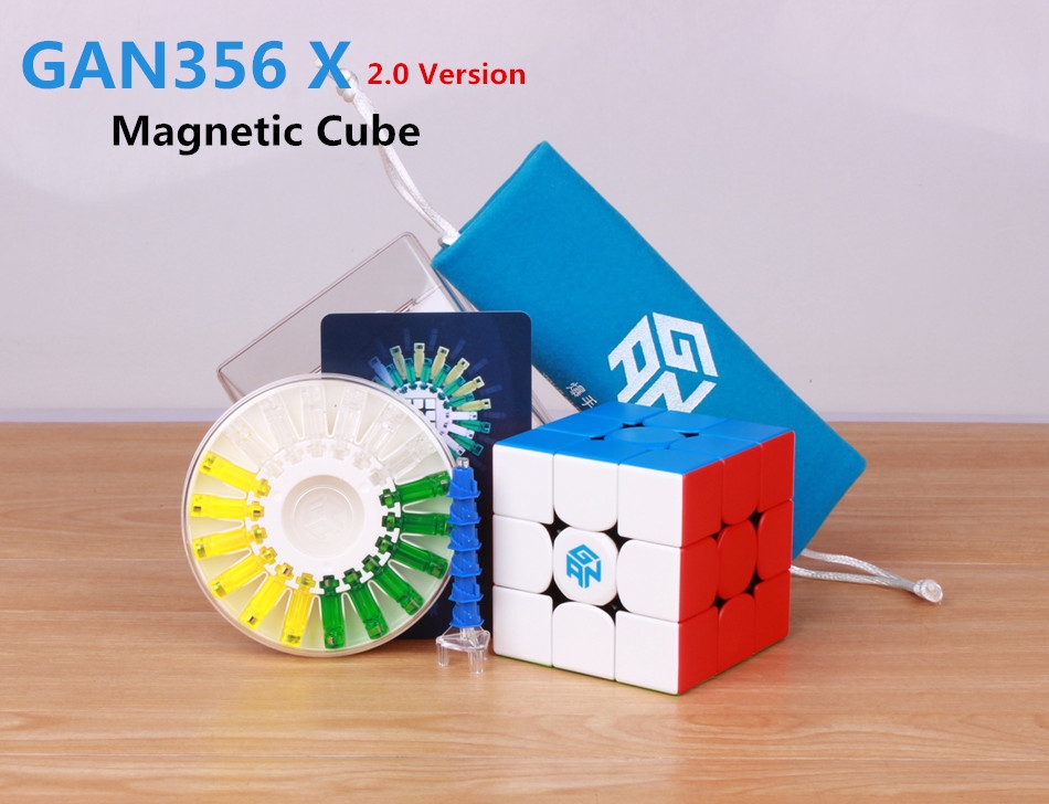【September】 GAN 356 Air SM X 3x3x3 Magnetic Puzzle Magic Gans Cube ...